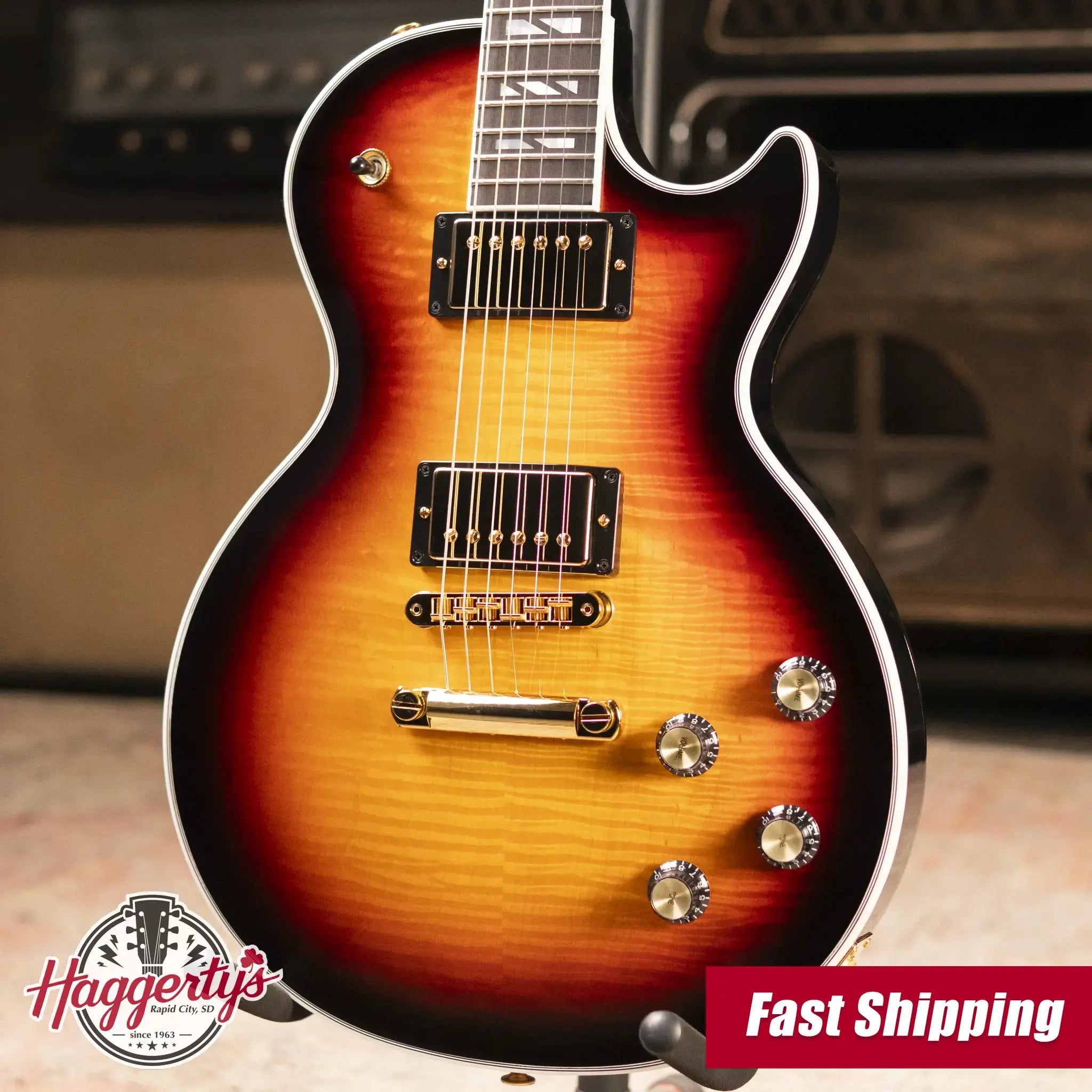Gibson Les Paul Modern Supreme Electric Guitar - Fireburst with Hardsh ...