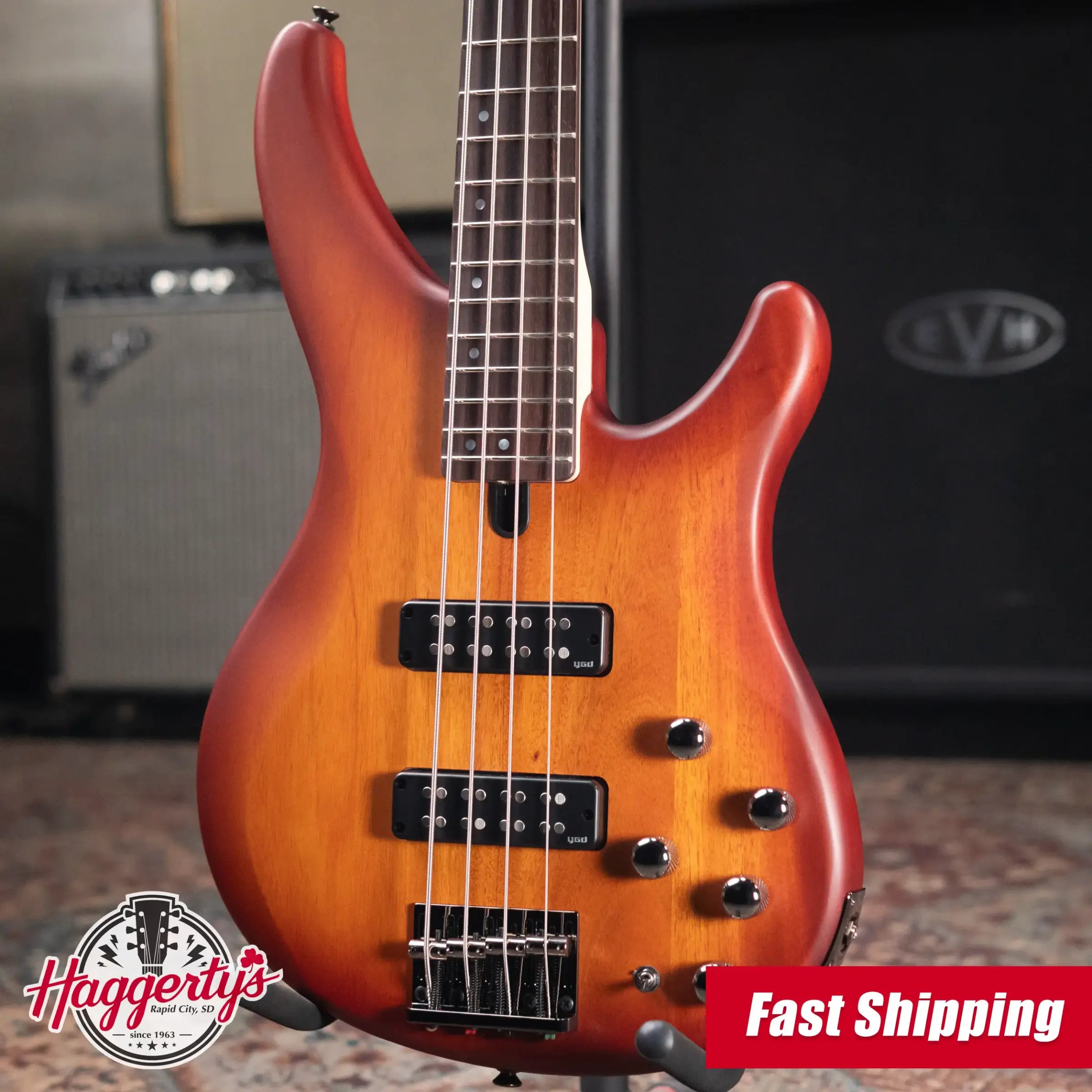 Yamaha TRBX504 Electric Bass - Brick Burst – Haggerty's Music Inc